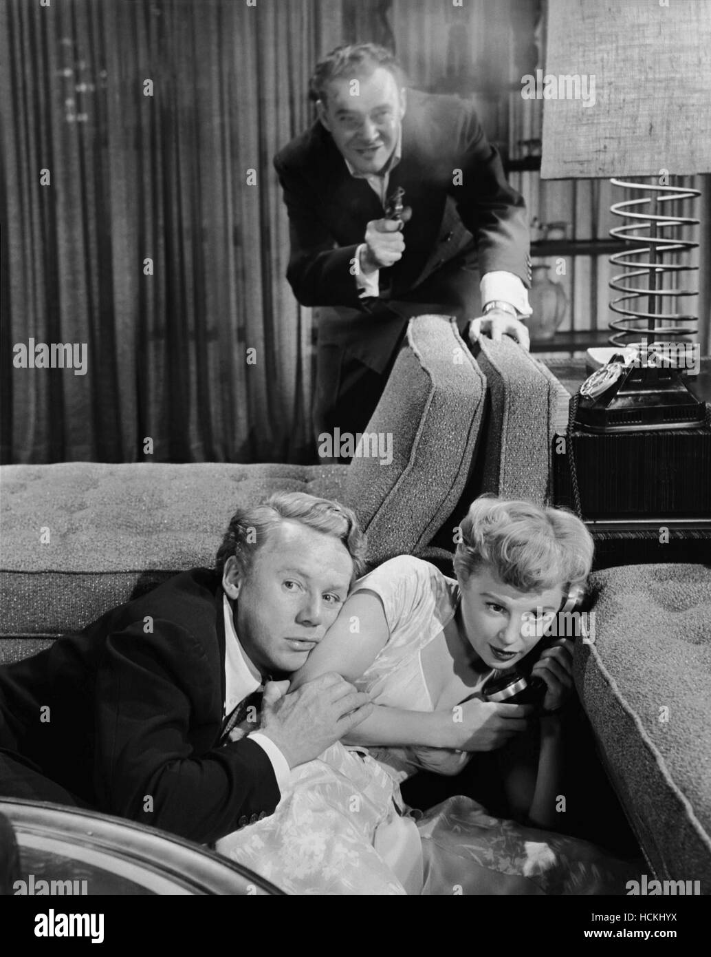 REMAINS TO BE SEEN, front from left: Van Johnson, June Allyson, John ...