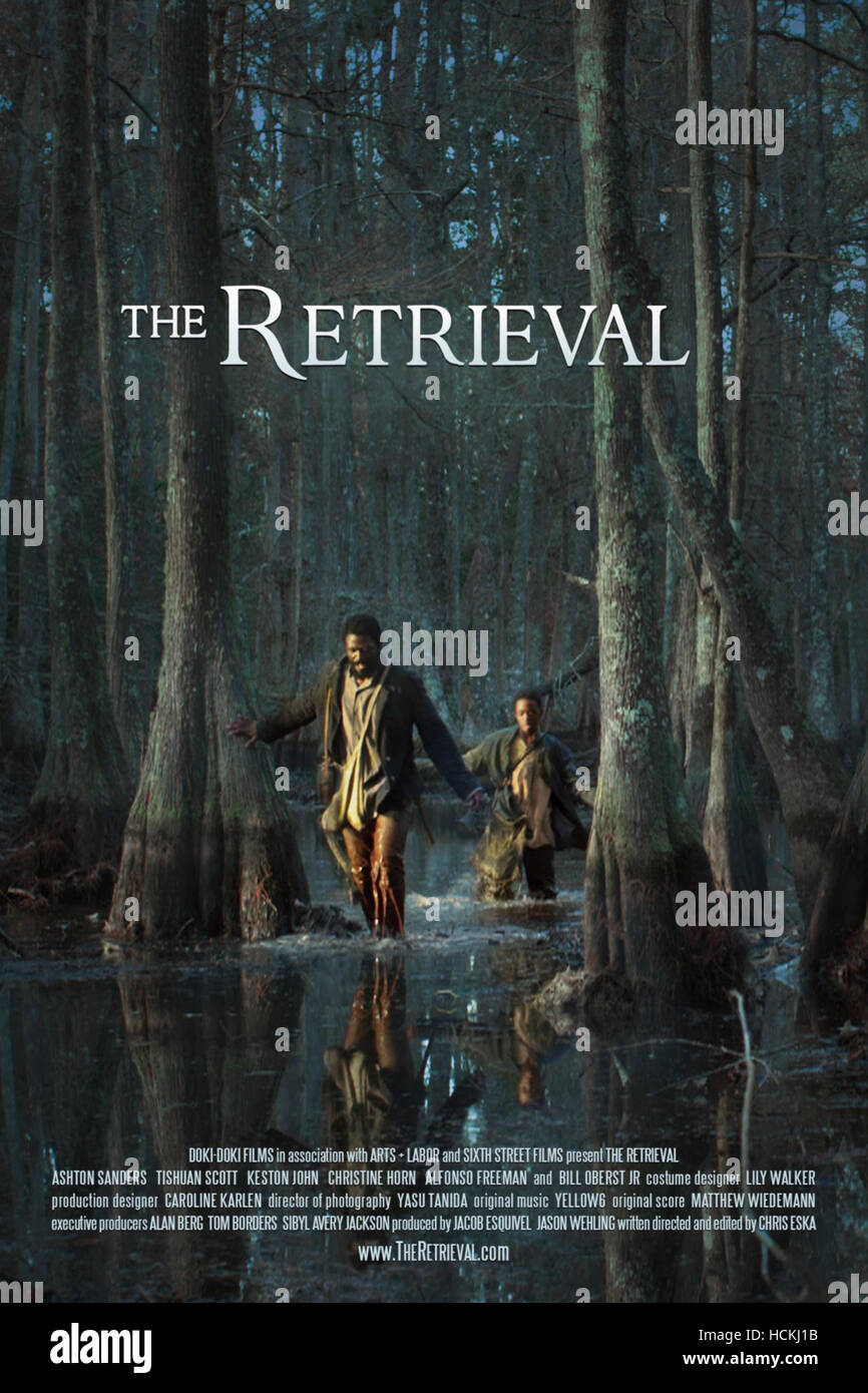 THE RETRIEVAL, International poster art, Tishuan Scott, Ashton Sanders ...