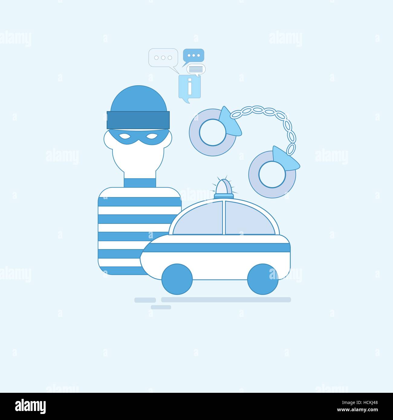 Alarm Thief Security Protection Insurance Web Banner Stock Vector Image ...