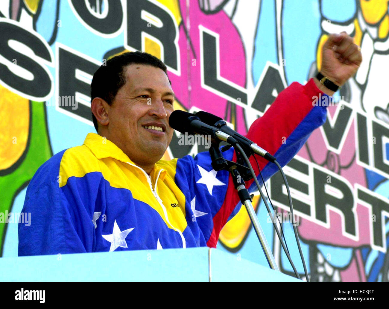 THE REVOLUTION WILL NOT BE TELEVISED, Hugo Chavez, 2003 Stock Photo - Alamy