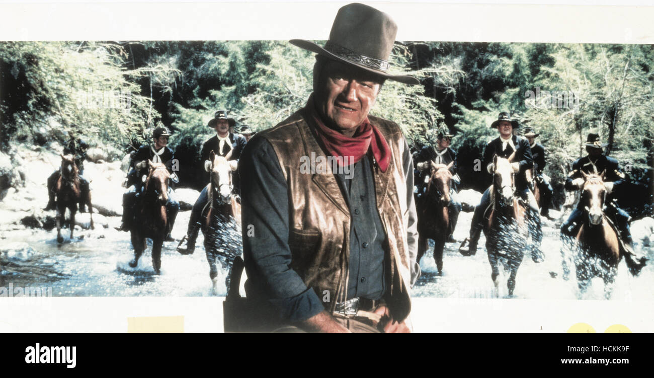 RIO LOBO, John Wayne, 1970 Stock Photo - Alamy