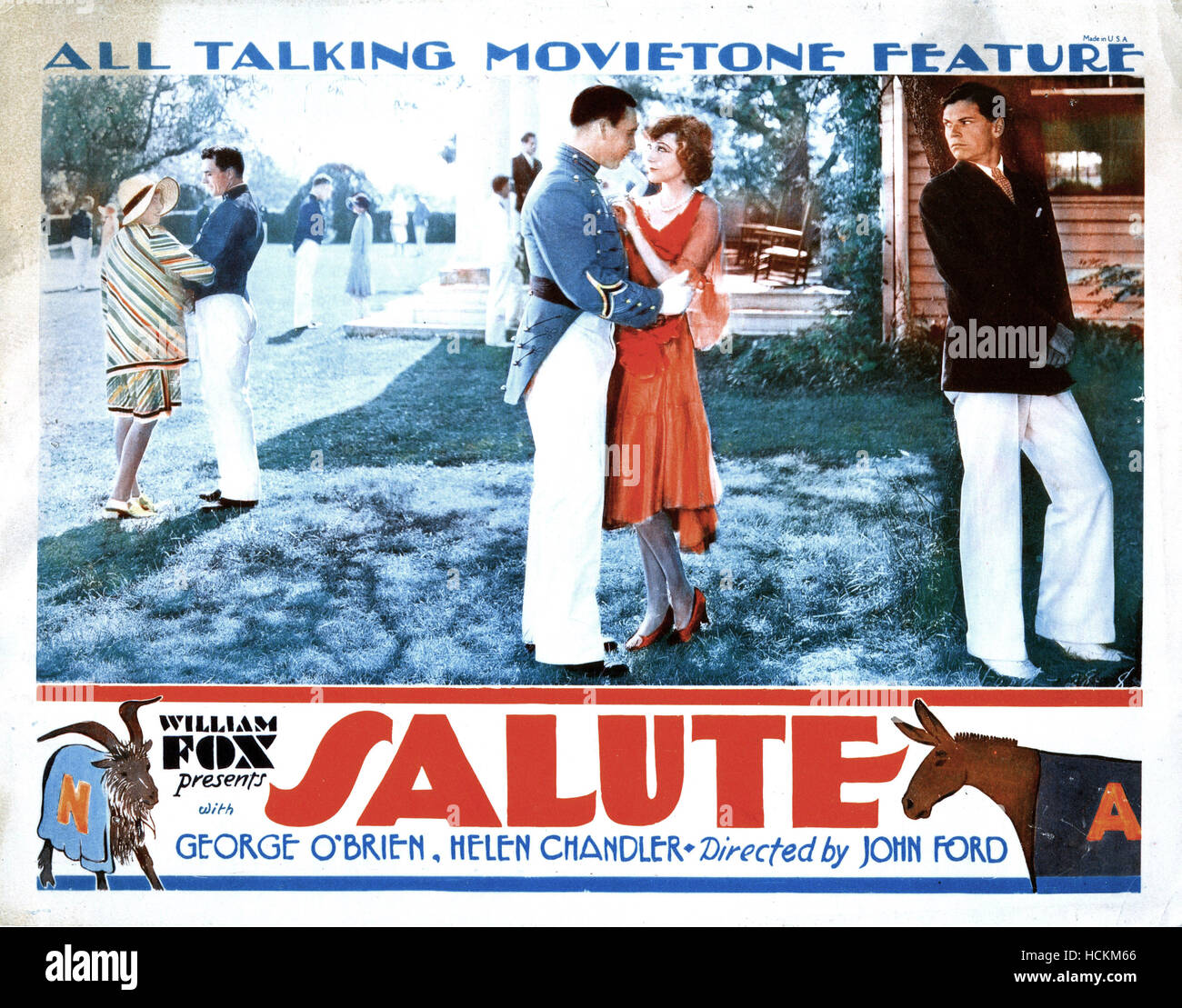 SALUTE, from left, George O'Brien, Joyce Compton, William Janney, 1929 ...