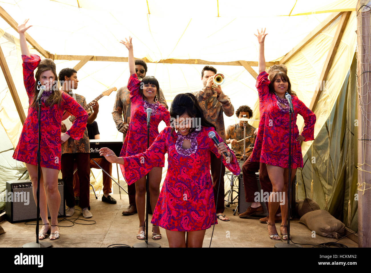 THE SAPPHIRES, front, from left: Shari Sebbens, Miranda Tapsell ...
