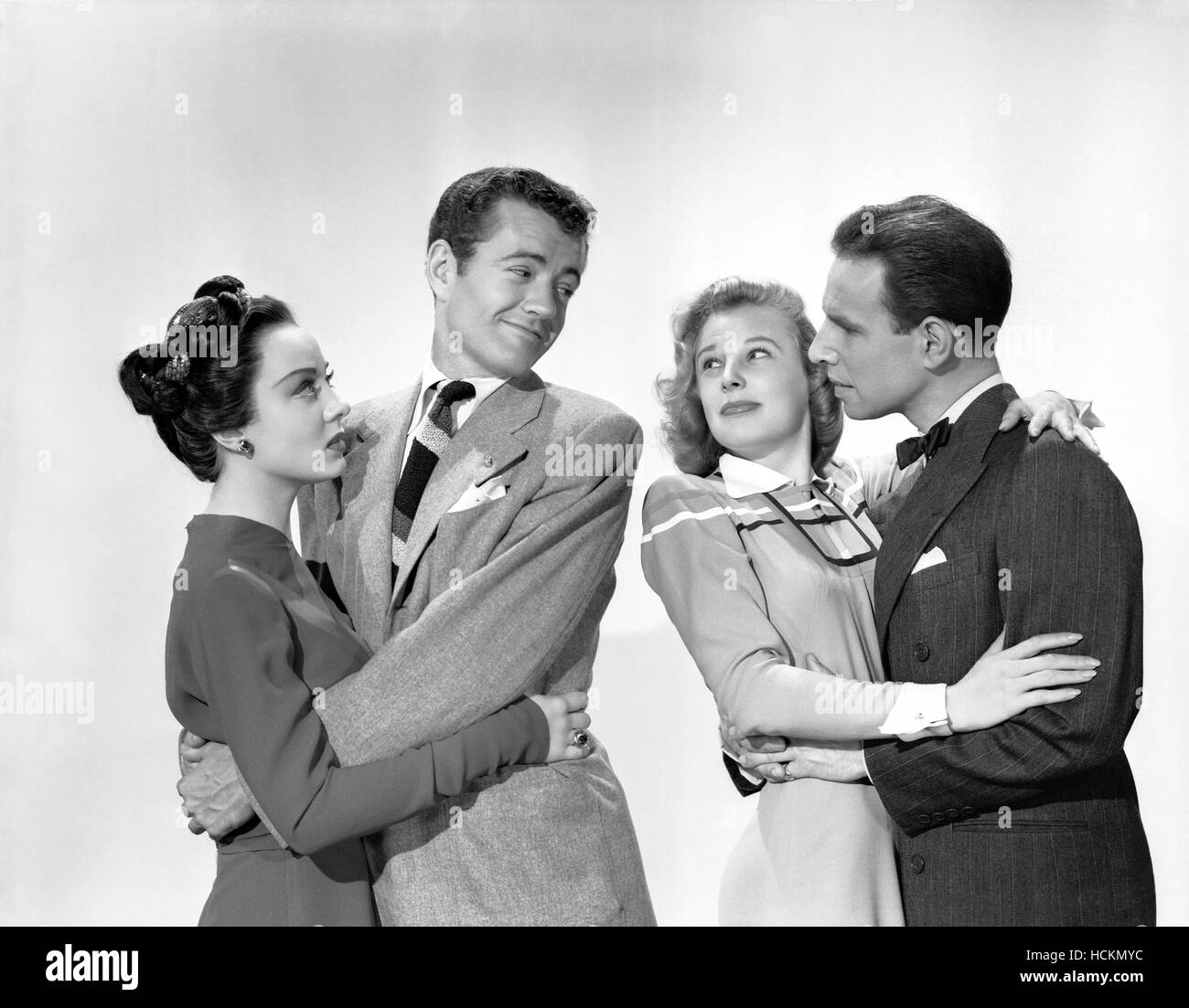 THE SAILOR TAKES A WIFE, from left: Audrey Totter, Robert Walker, June ...