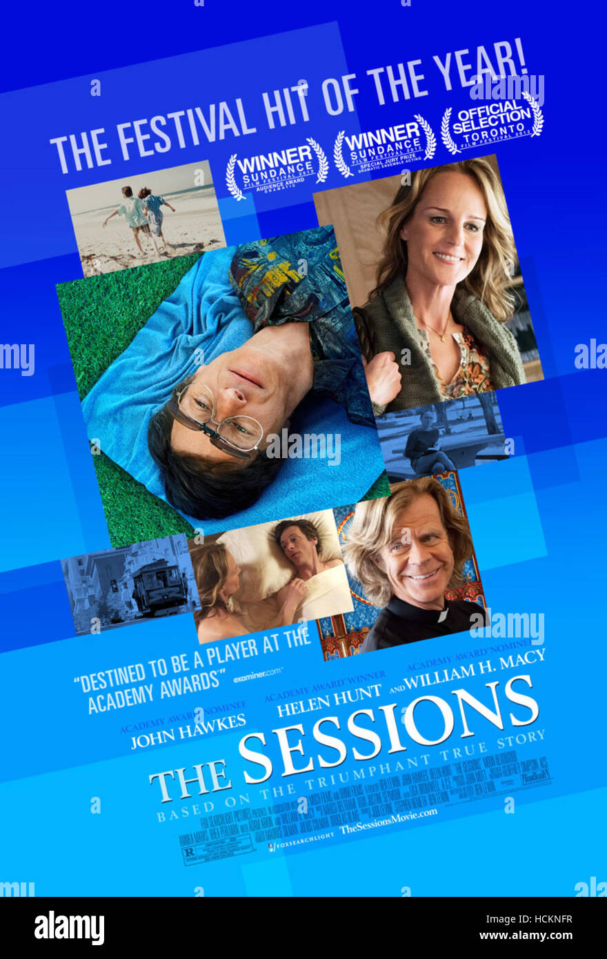 THE SESSIONS, US poster art, clockwise from top: John Hawkes, Helen ...