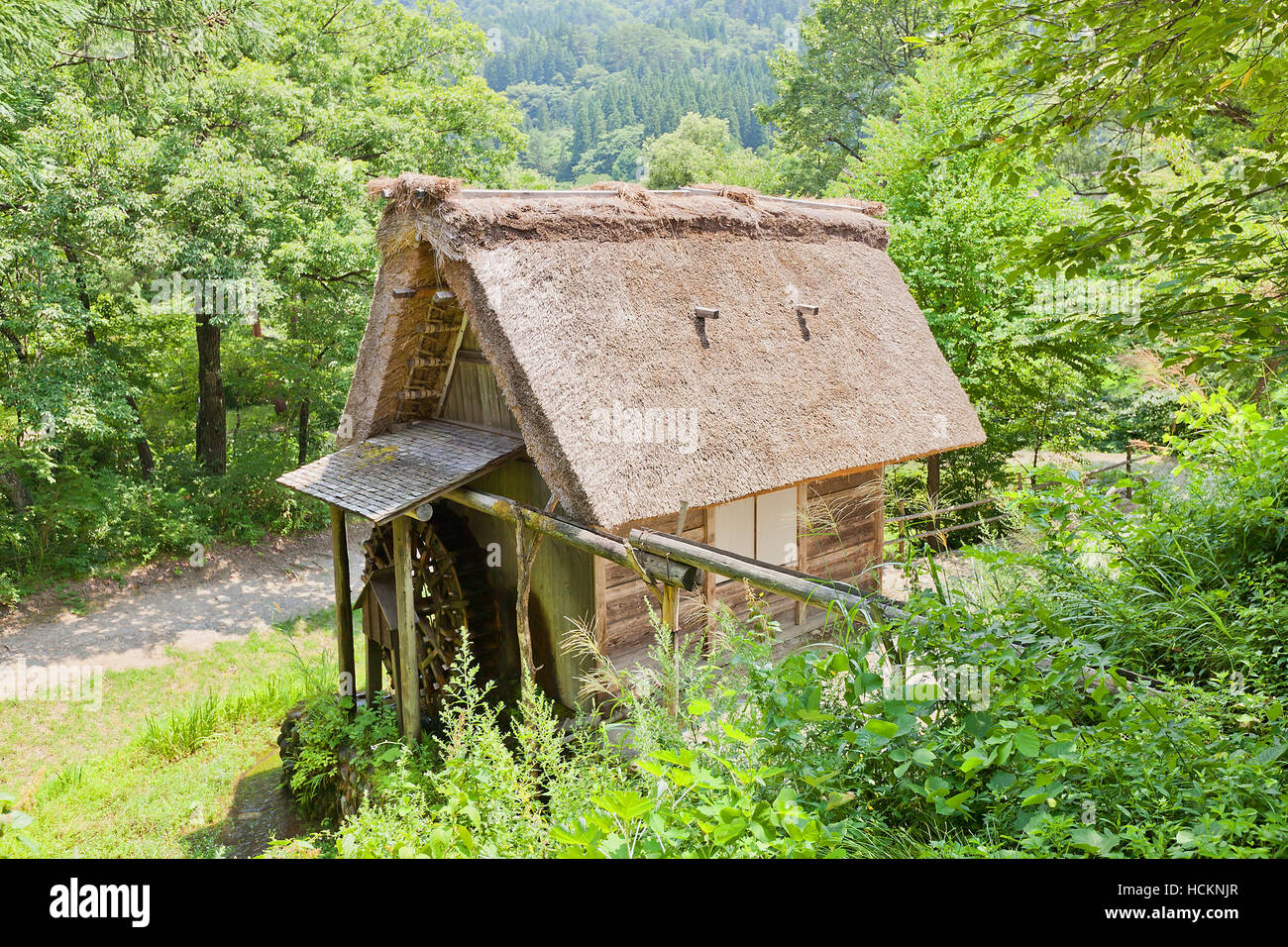 Japan thatched roof house hi-res stock photography and images - Alamy