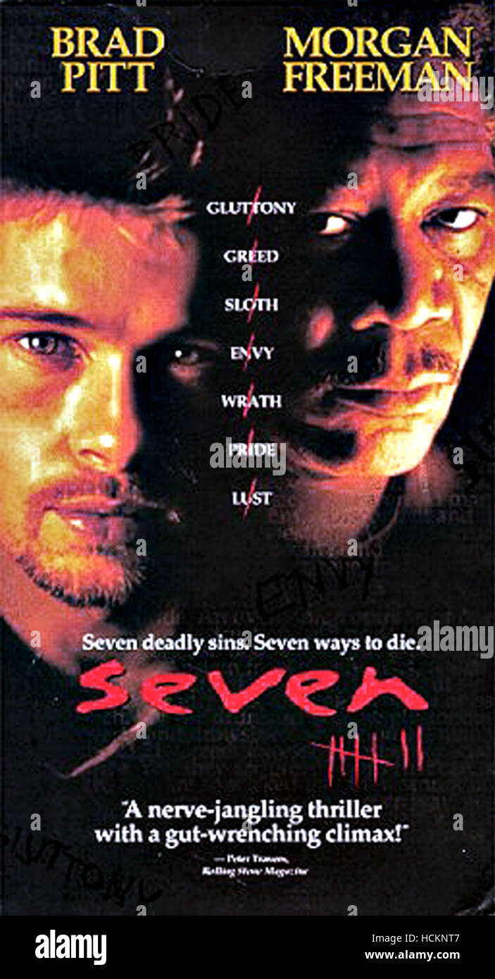 SEVEN,(aka SE7EN), from left: Brad Pitt, Morgan Freeman, 1995. ©New ...