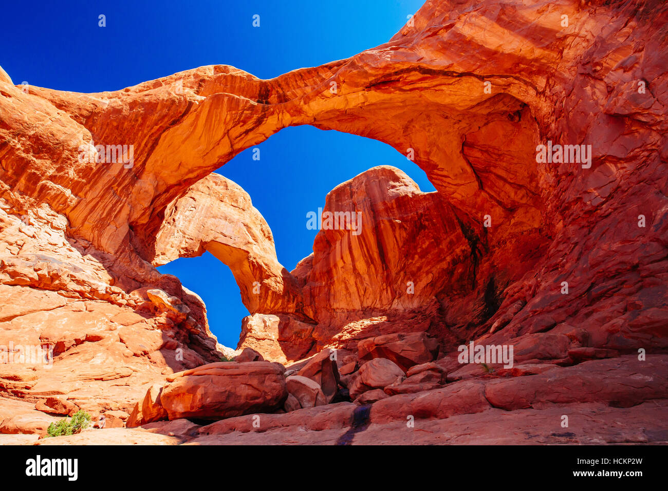 Double Arch is a close-set pair of natural arches, one of the more ...