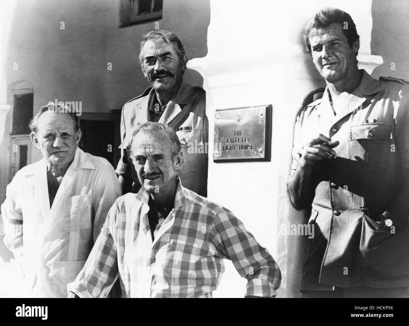 THE SEA WOLVES, from left, Trevor Howard, David Niven, Greogry Peck ...