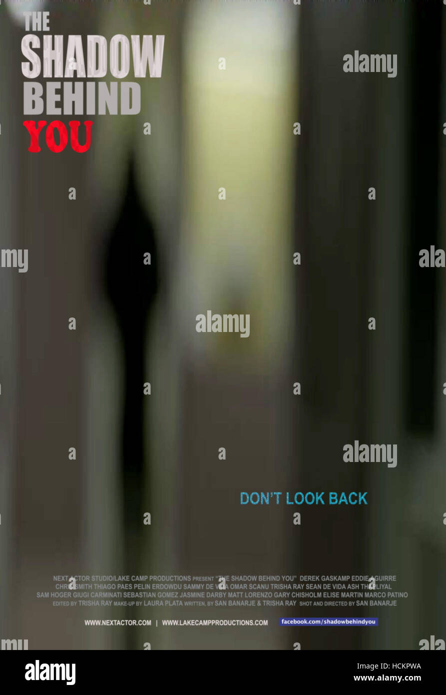 THE SHADOW BEHIND YOU, international poster art, 2014. ©Next Actor ...