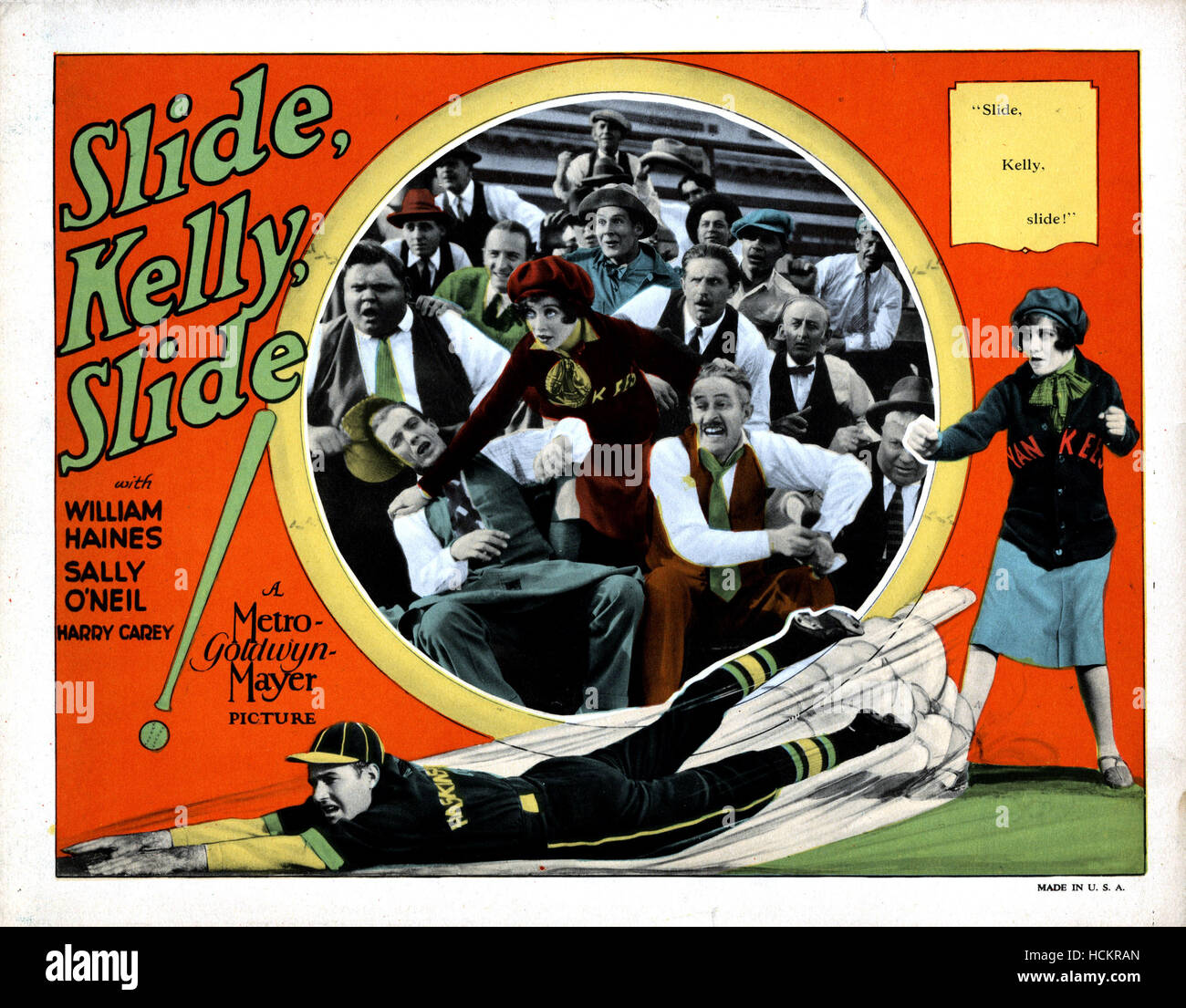 SLIDE, KELLY, SLIDE, William Haines, (bottom), Sally O'Neil, (center ...