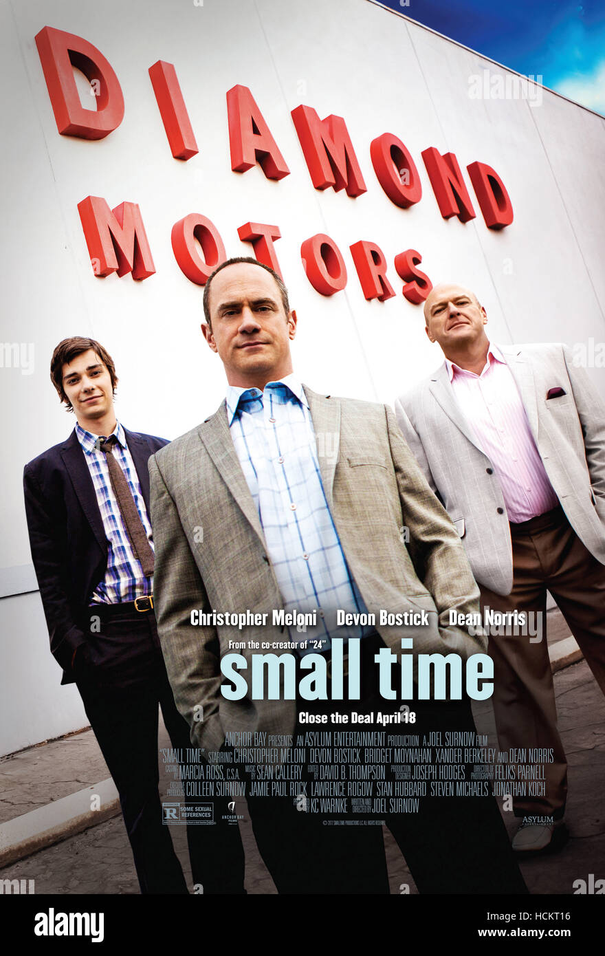 SMALL TIME, US poster art, from left: Devon Bostick, Christopher Meloni ...