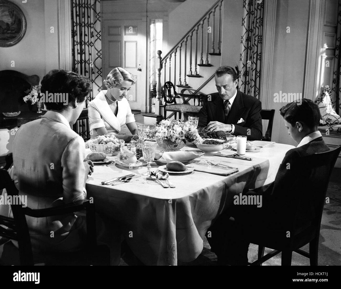 SMALL TOWN GIRL, from left: Fay Wray, Jane Powell, Robert Keith, Bobby ...