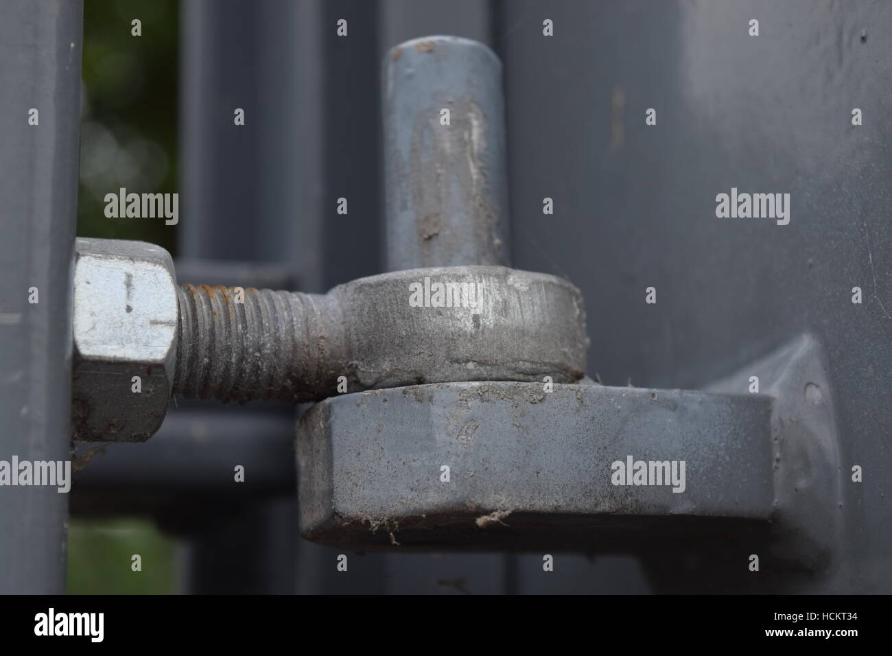 Gate hinge hi-res stock photography and images - Alamy