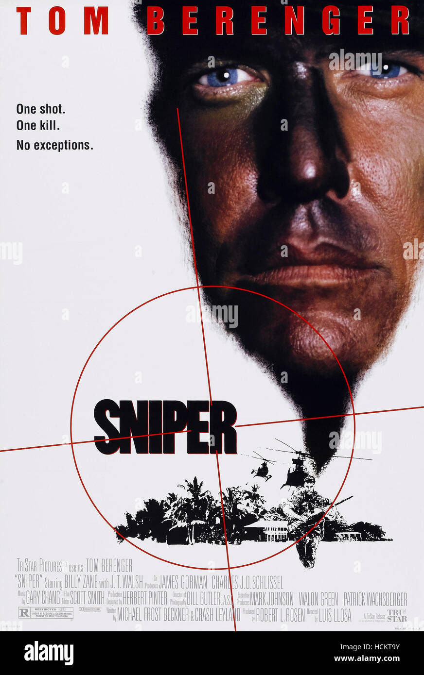 SNIPER, US poster art, Tom Berenger, 1993. ©TriStar Pictures/courtesy ...