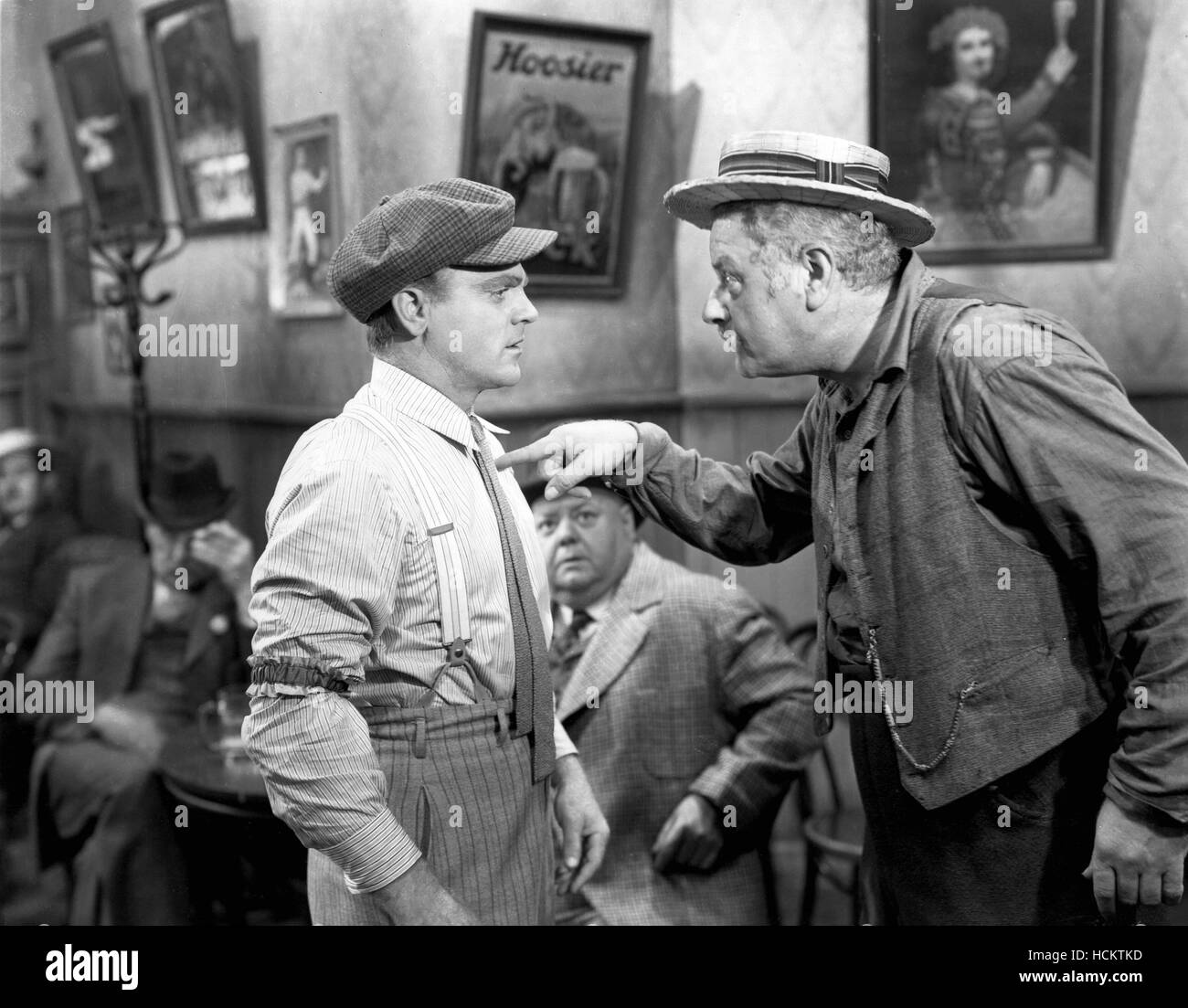 THE STRAWBERRY BLONDE, James Cagney, Alan Hale Sr., 1941 Stock Photo ...