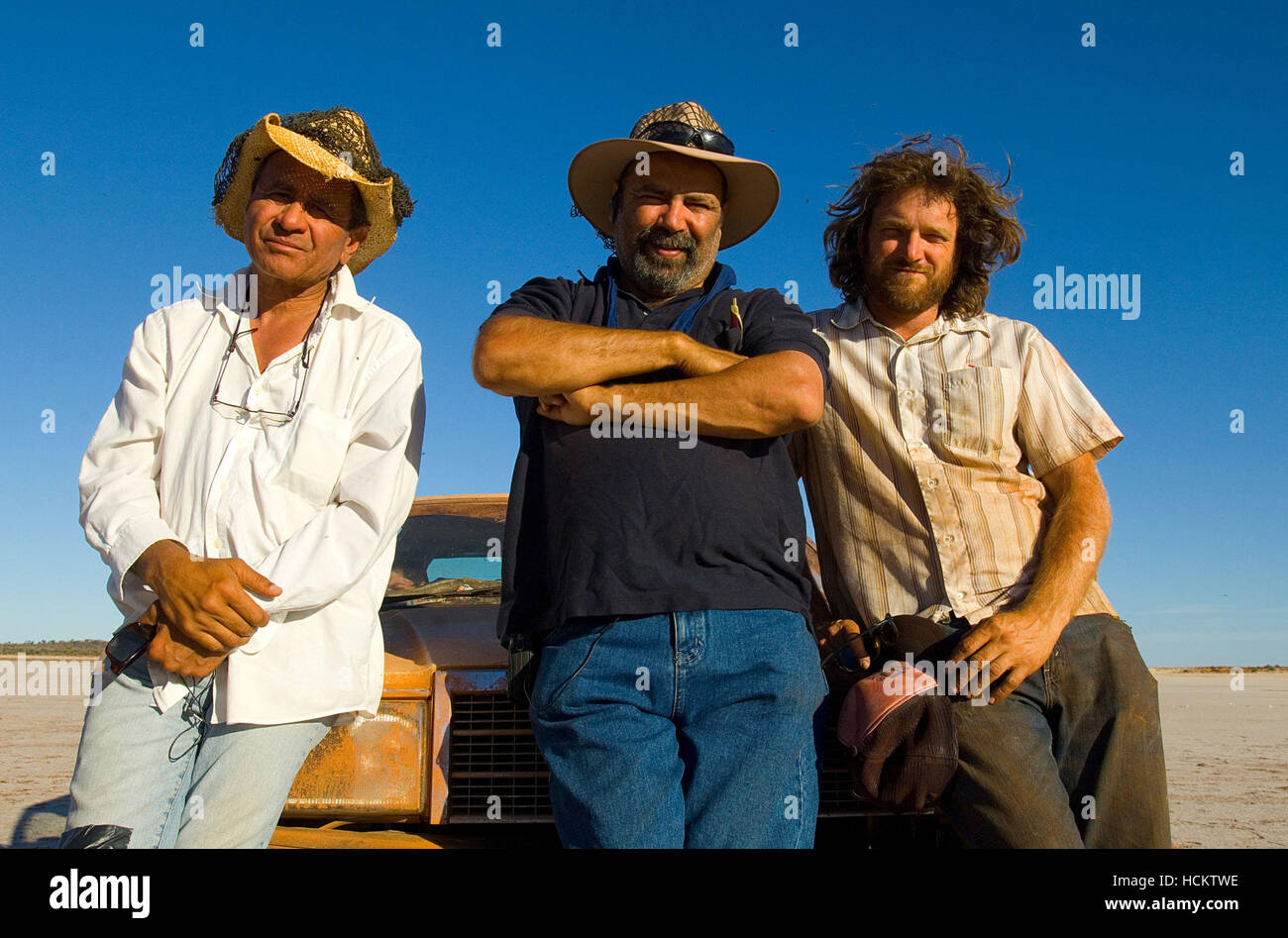 STONE BROS., director Richard Frankland (center), on set, 2009. Ph ...
