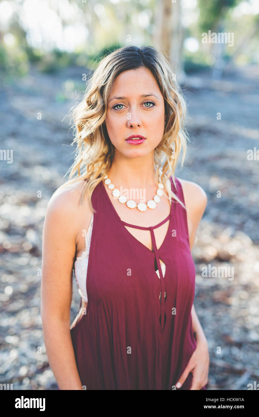 Woman models outdoors Stock Photo - Alamy