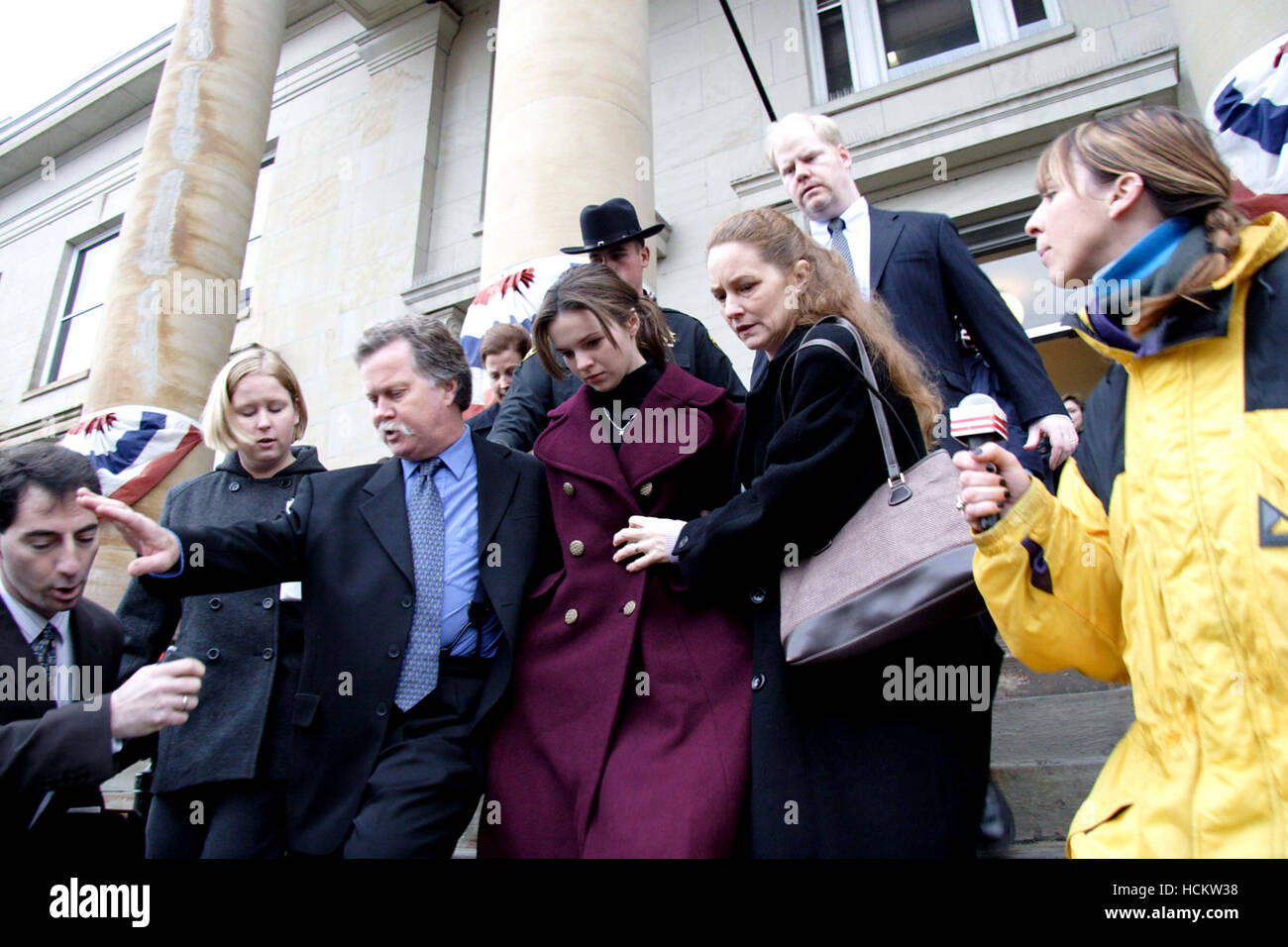 STEPHANIE DALEY, center: John Ellison Conlee, Amber Tamblyn, Melissa ...