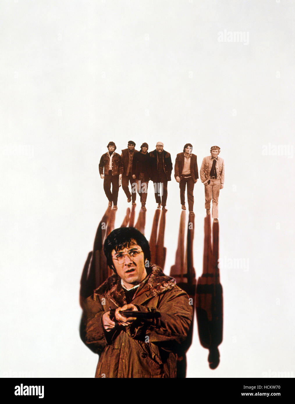 STRAW DOGS, Dustin Hoffman (foreground), Michael Mundell, Donald ...