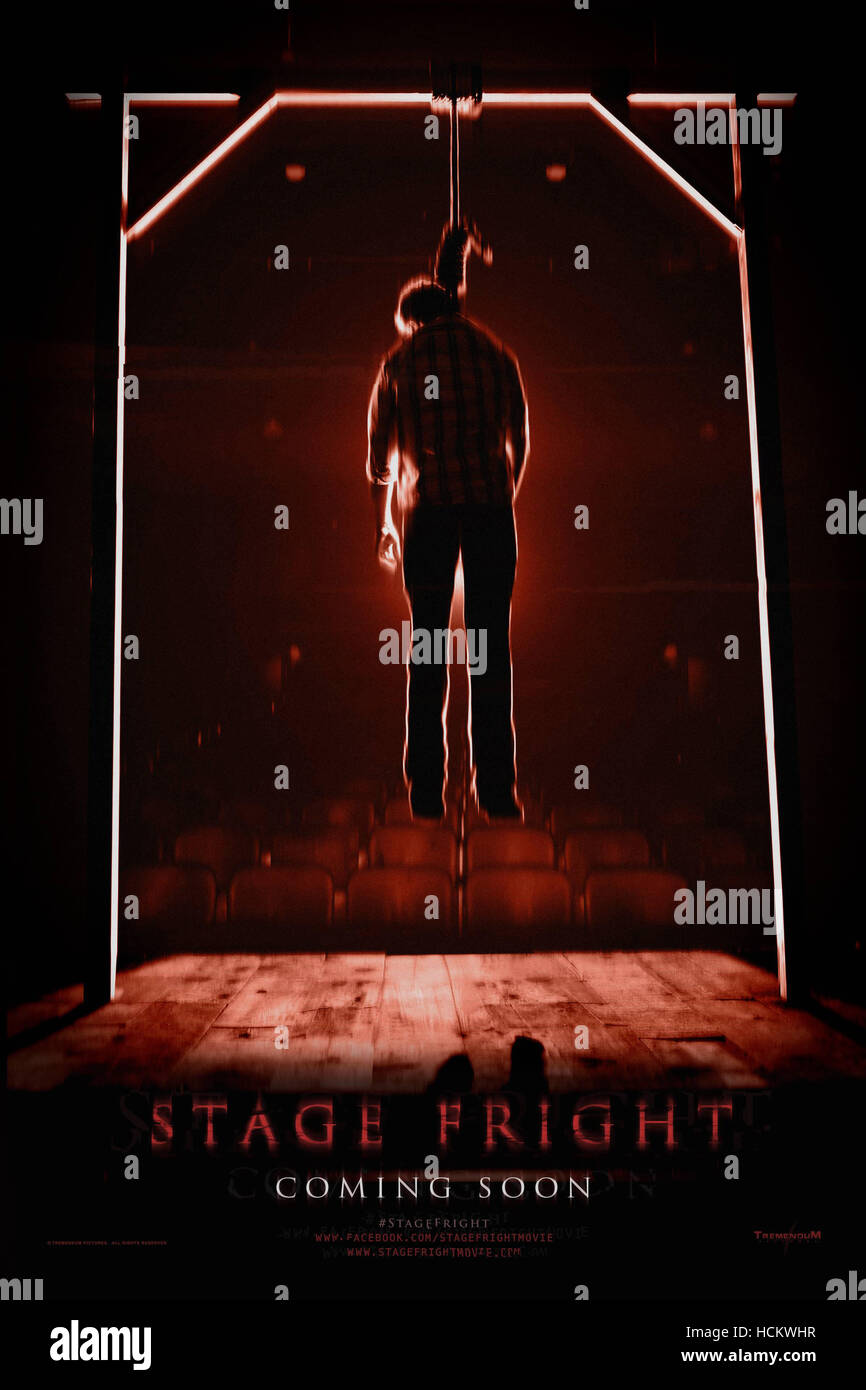 STAGE FRIGHT, US advance poster art, 2014. ©Magnet Releasing/Courtesy ...