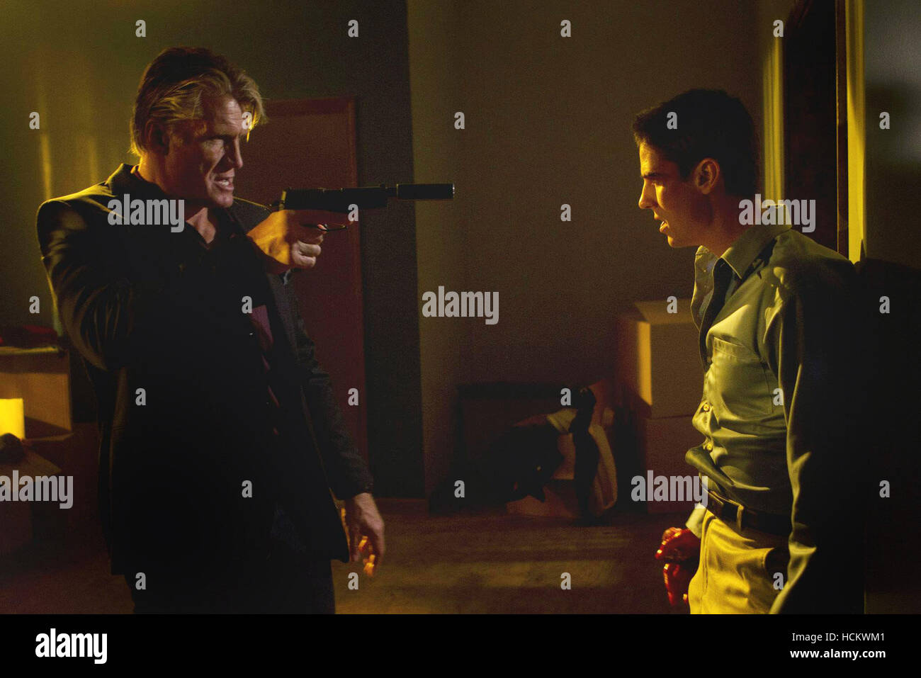 STASH HOUSE, from left: Dolph Lundgren, Sean Faris, 2012. ©After Dark ...