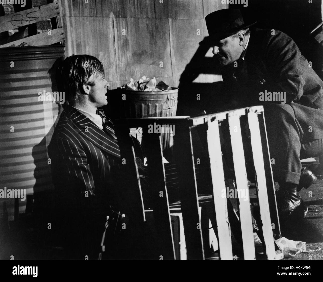 THE STING, Robert Redford, Charles Durning, 1973 Stock Photo - Alamy