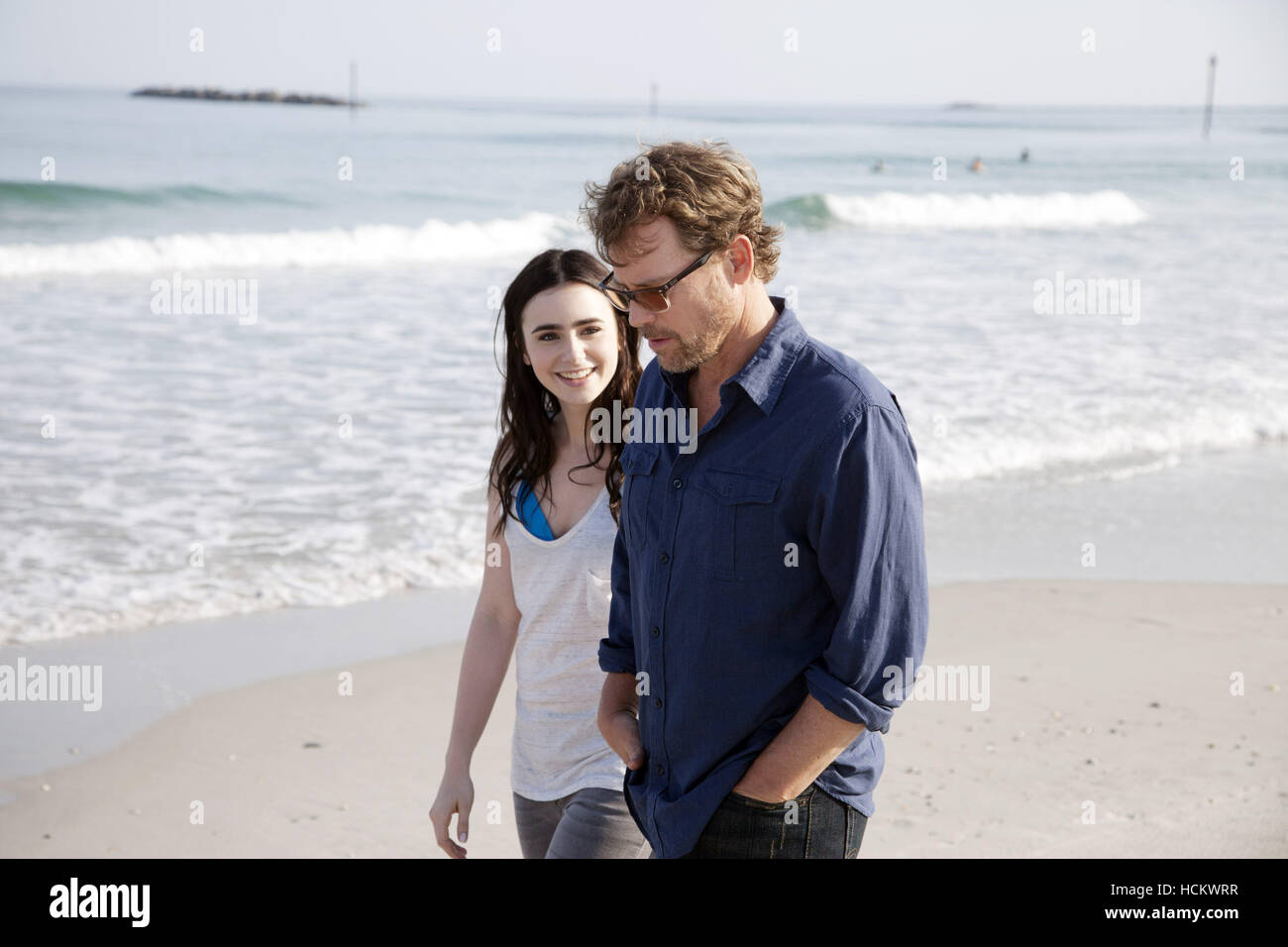 STUCK IN LOVE, from left: Lily Collins, Greg Kinnear, 2012. ph: Jim Bridges/©Millennium ...