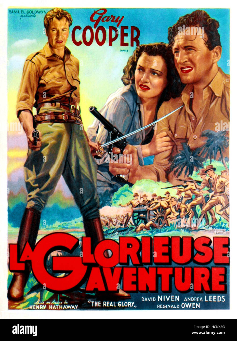THE REAL GLORY (aka LA GLORIEUSE AVENTURE), Gary Cooper, Andrea Leeds ...