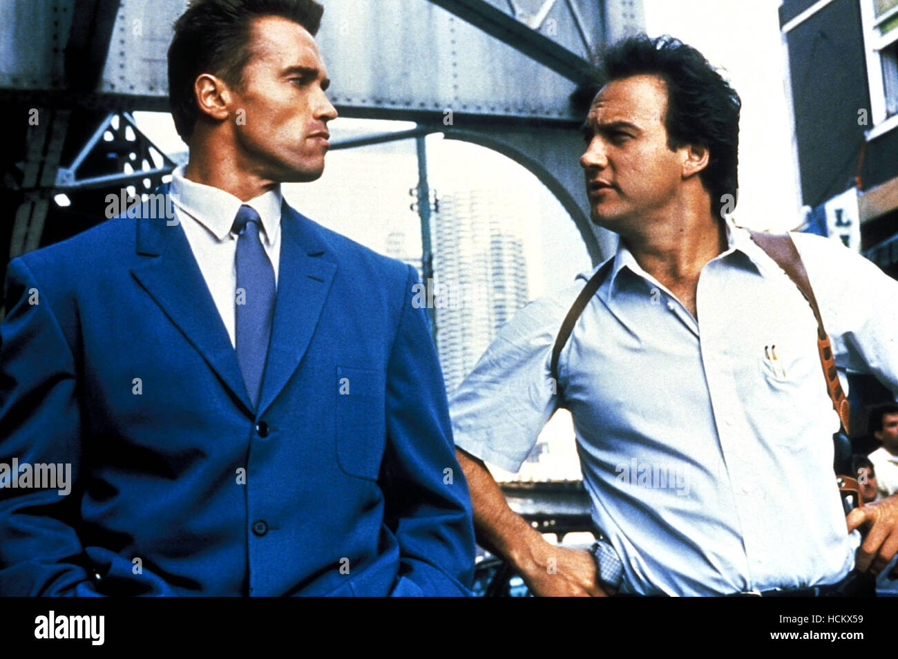 RED HEAT, Arnold Schwarzenegger, Jim Belushi, 1988, (c) TriStar ...