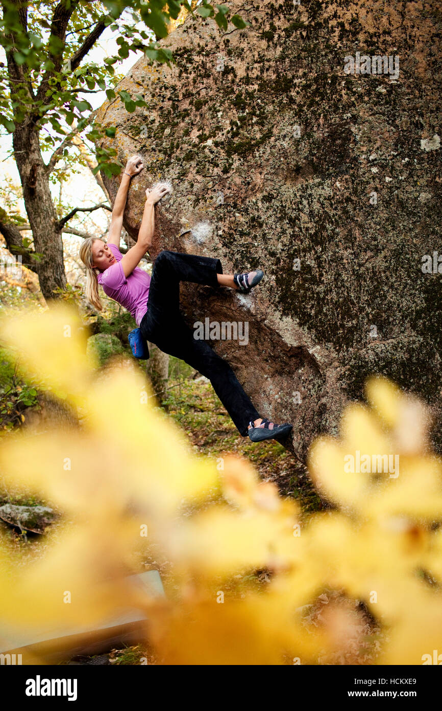 Alex Johnson Climbing