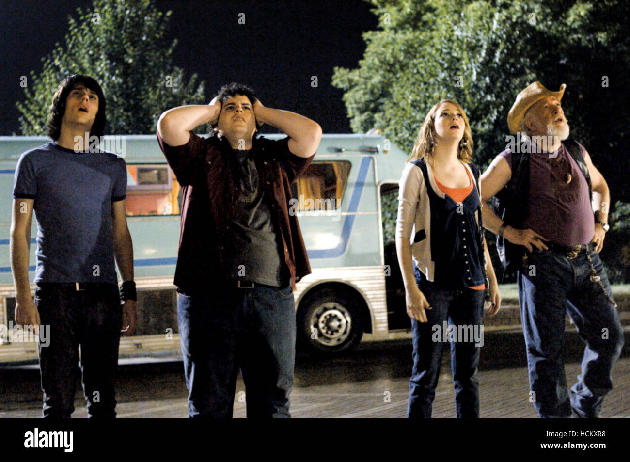 THE ROCKER, Teddy Geiger (left), Josh Gad (second from left), Emma ...