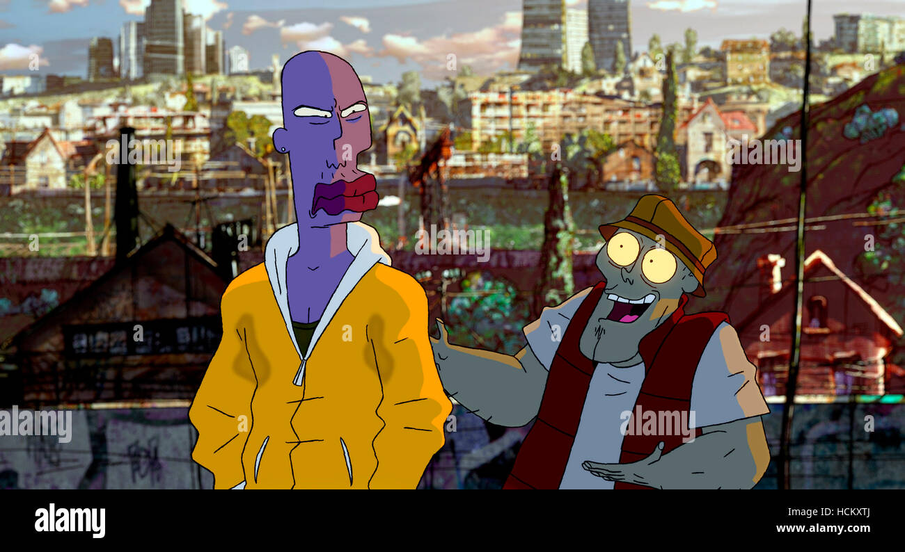 ROUND DA WAY, (aka LASCARS), Tony Merguez (right, voice: Vincent Cassel ...