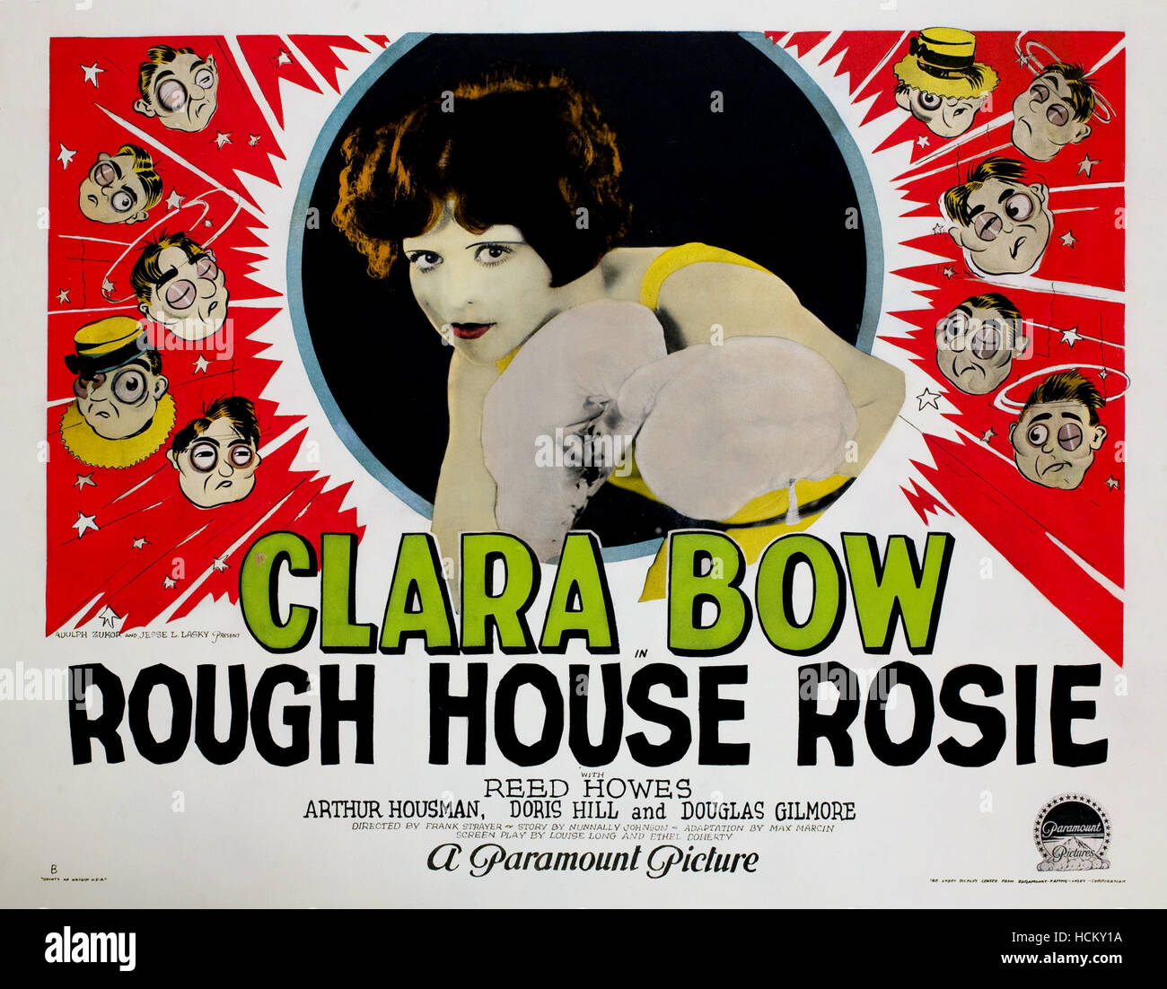 ROUGH HOUSE ROSIE, Clara Bow, 1927 Stock Photo - Alamy