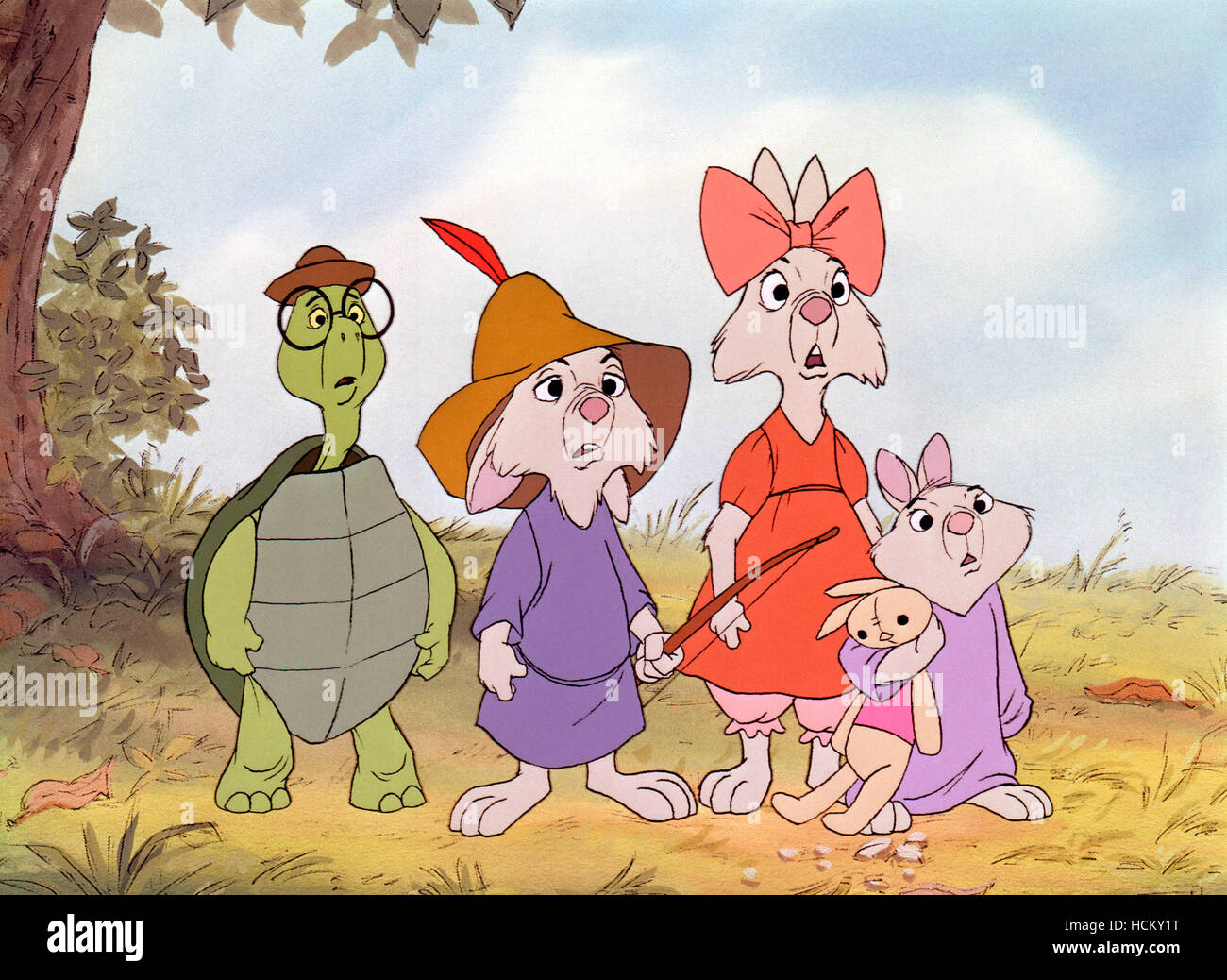 ROBIN HOOD, Toby, Skippy, Sis, Tagalong, 1973 Stock Photo - Alamy