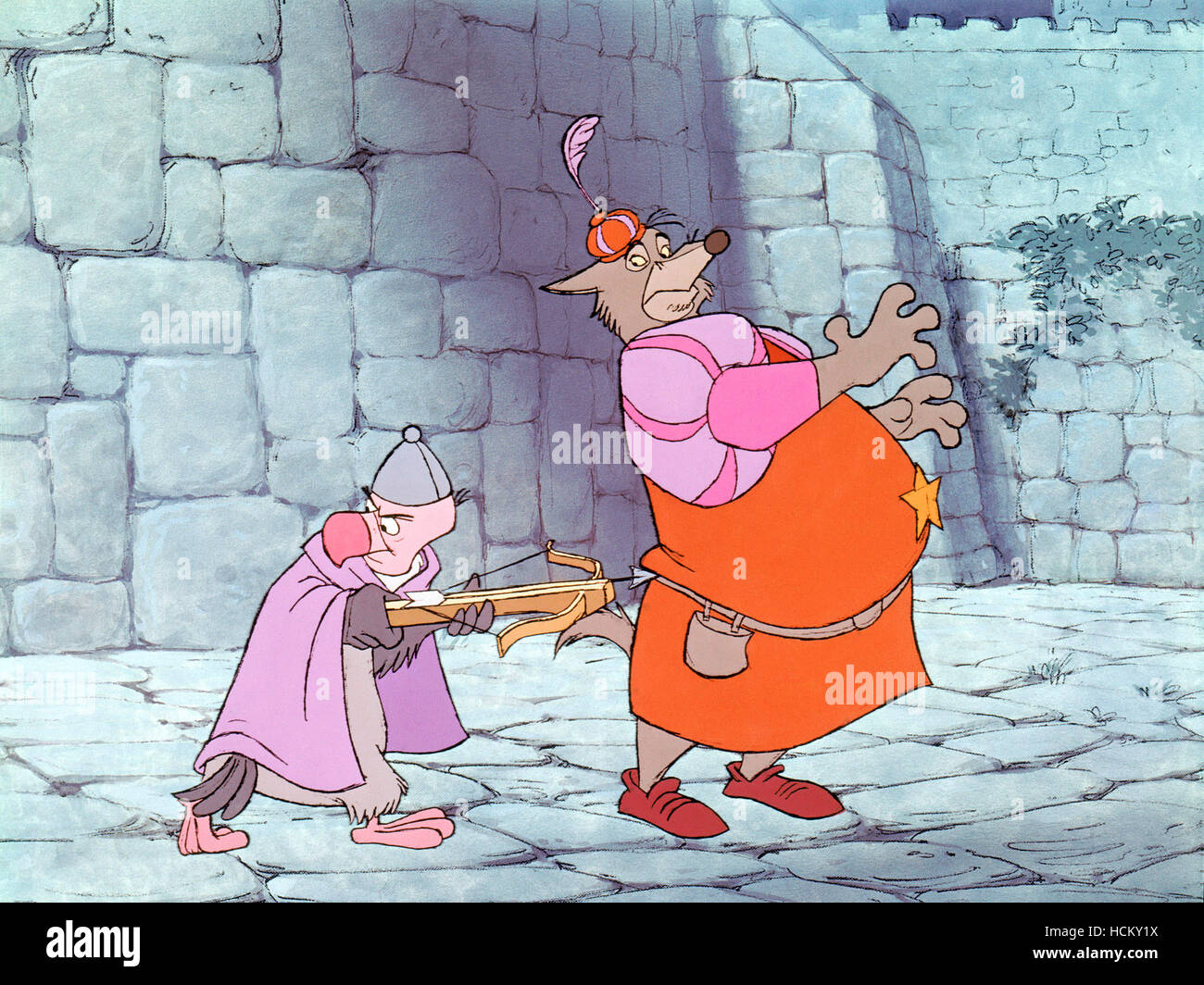 ROBIN HOOD, Trigger, Sheriff of Nottingham, 1973 Stock Photo - Alamy