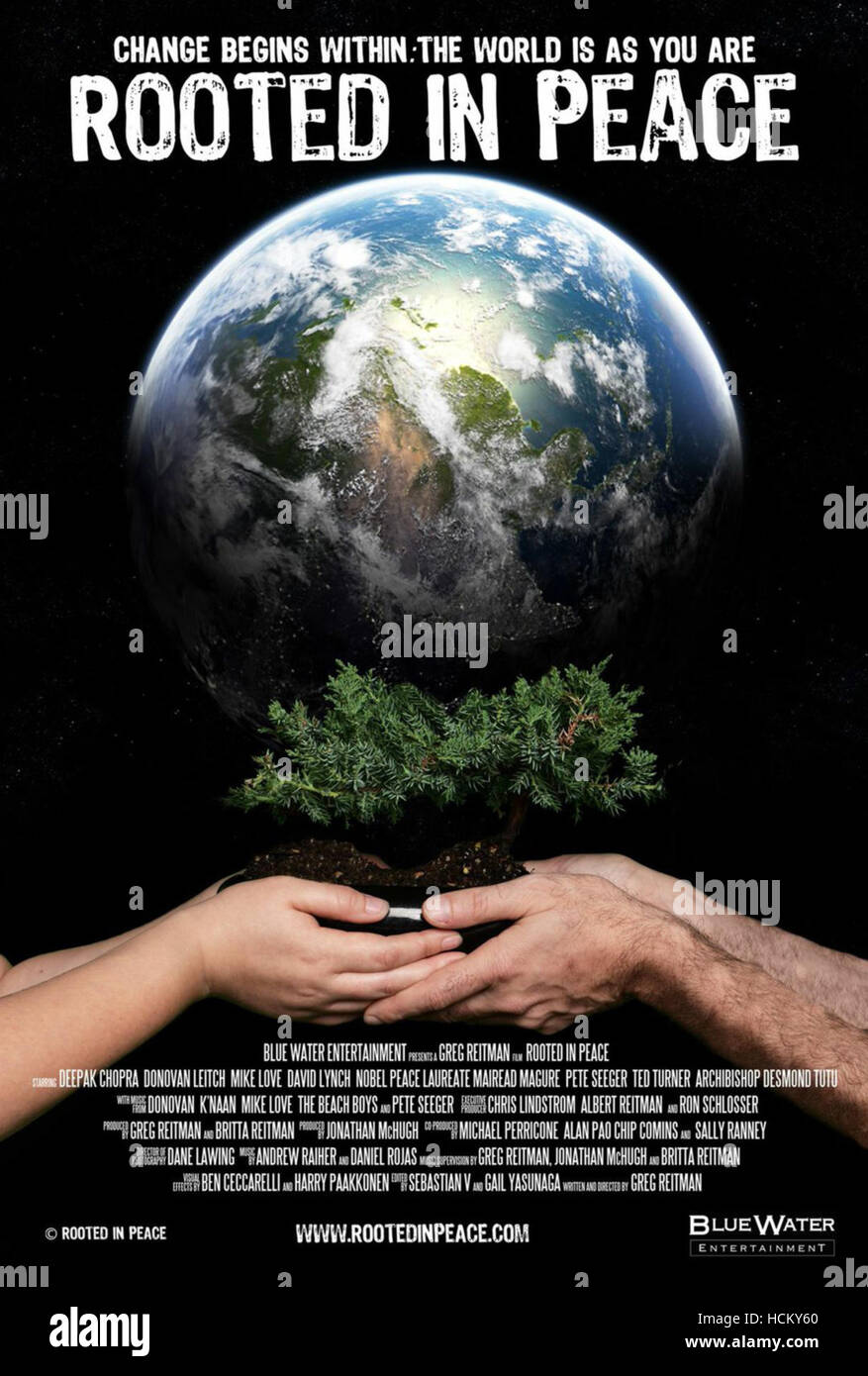 ROOTED IN PEACE, US poster art, 2016, © Blue Water Entertainment ...