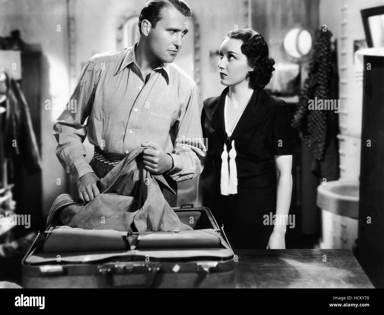 ROAMING LADY, Ralph Bellamy, Fay Wray, 1936 Stock Photo - Alamy