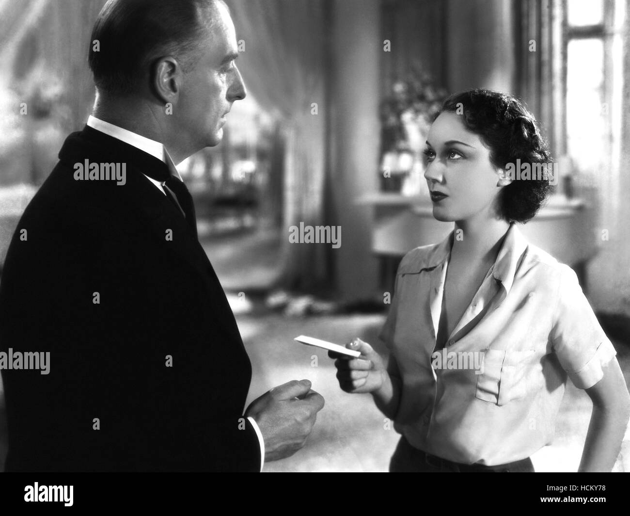 ROAMING LADY, Roger Imhof, Fay Wray, 1936 Stock Photo - Alamy