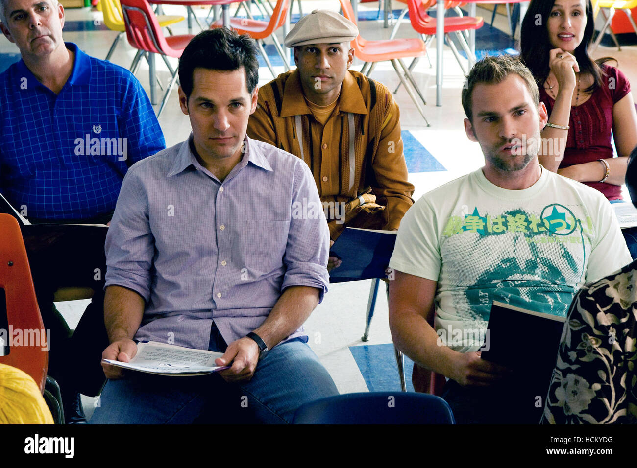 ROLE MODELS, front from left: Paul Rudd, Seann William Scott, 2008 ...