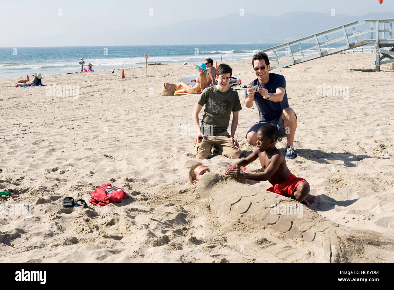 ROLE MODELS, front from left: Seann William Scott, Bobb'e J. Thompson ...