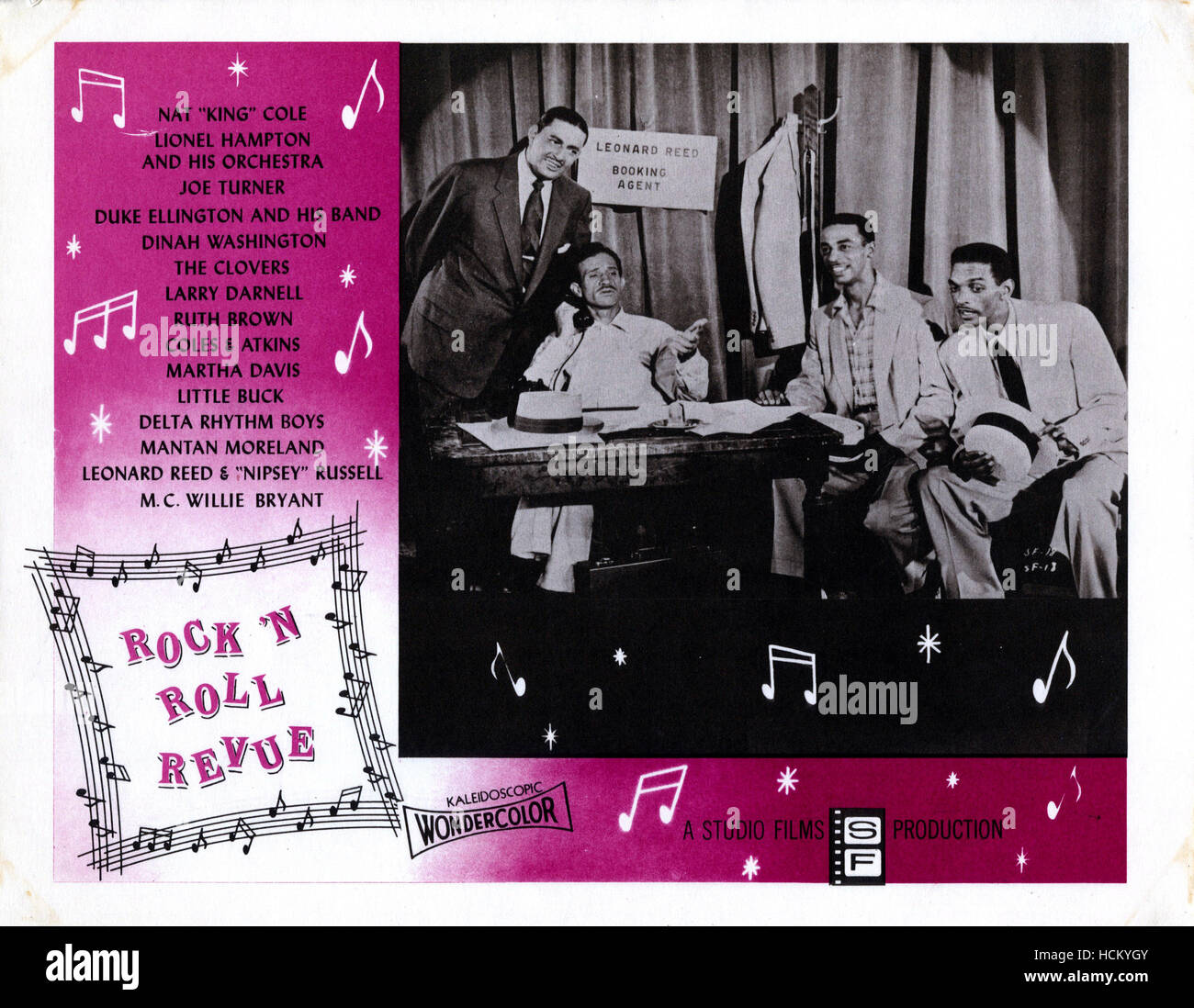 ROCK 'N' ROLL REVUE, Leonard Reed, 1955 Stock Photo - Alamy