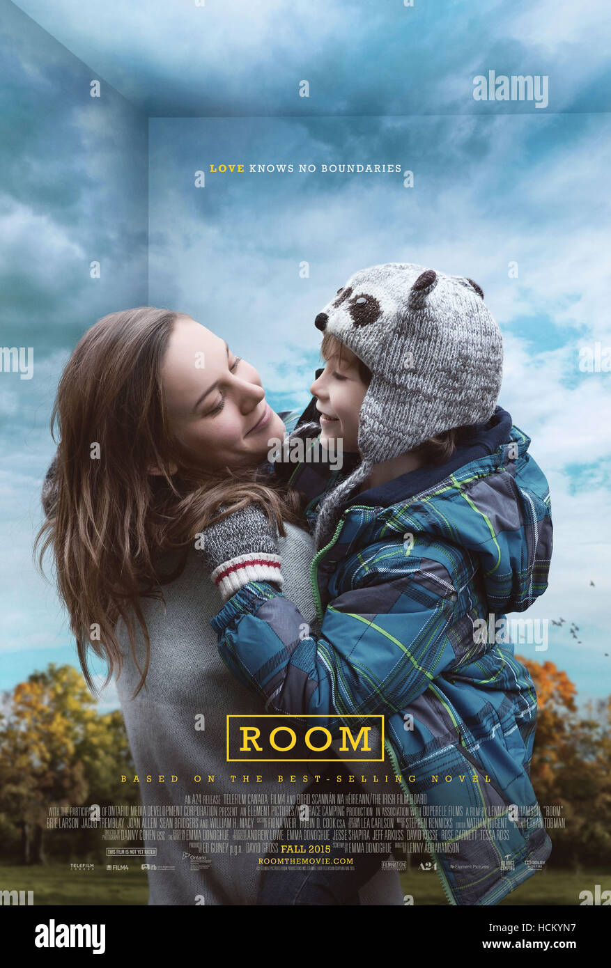 ROOM, US poster, from left: Brie Larson, Jacob Tremblay, 2015. © A24 ...