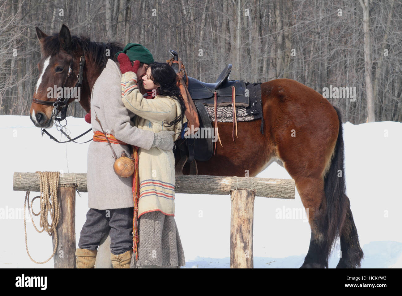 ROUGE SANG, from left: Peter Miller, Isabelle Guerard, 2012. ph ...