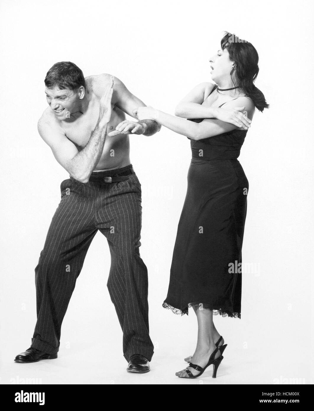 THE ROSE TATTOO, from left: Burt Lancaster, Anna Magnani, 1955 Stock ...