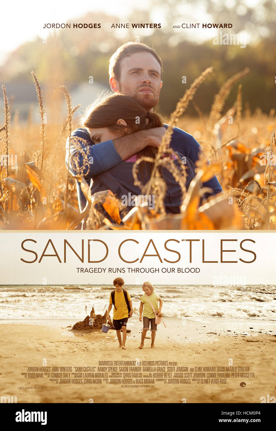 SAND CASTLES, US poster art, top: Jordon Hodges (back), Anne Winters ...