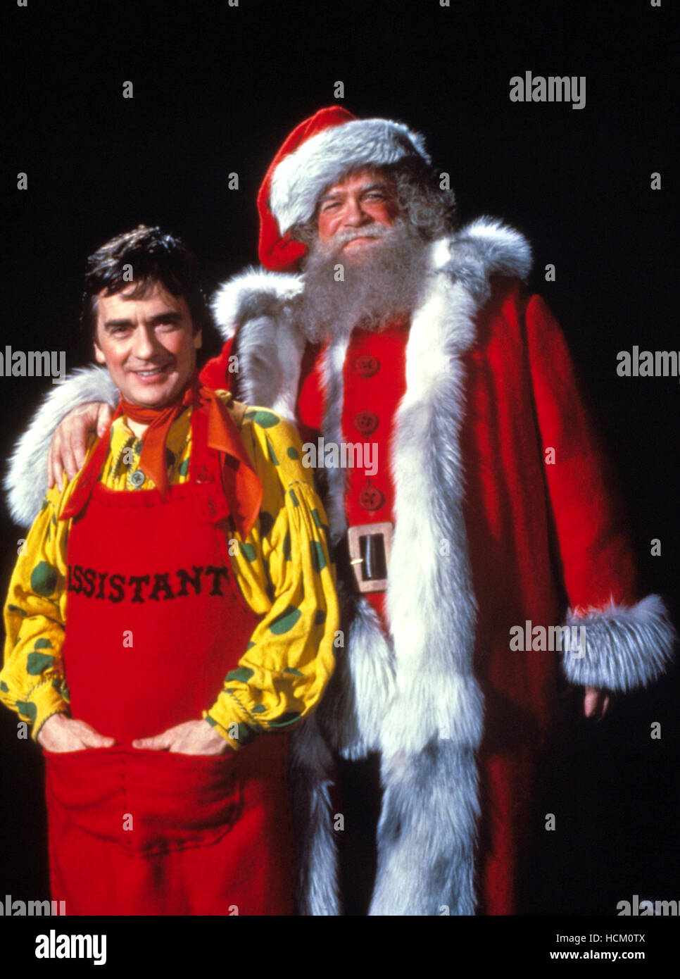 SANTA CLAUS: THE MOVIE, from left: Dudley Moore, David Huddleston, 1985 ...