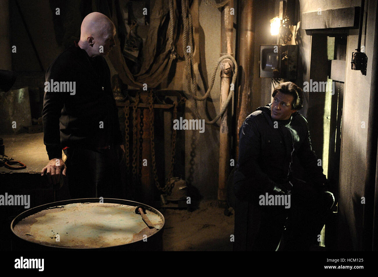SAW V, (aka SAW 5), from left: Tobin Bell, Costas Mandylor, 2008 ...