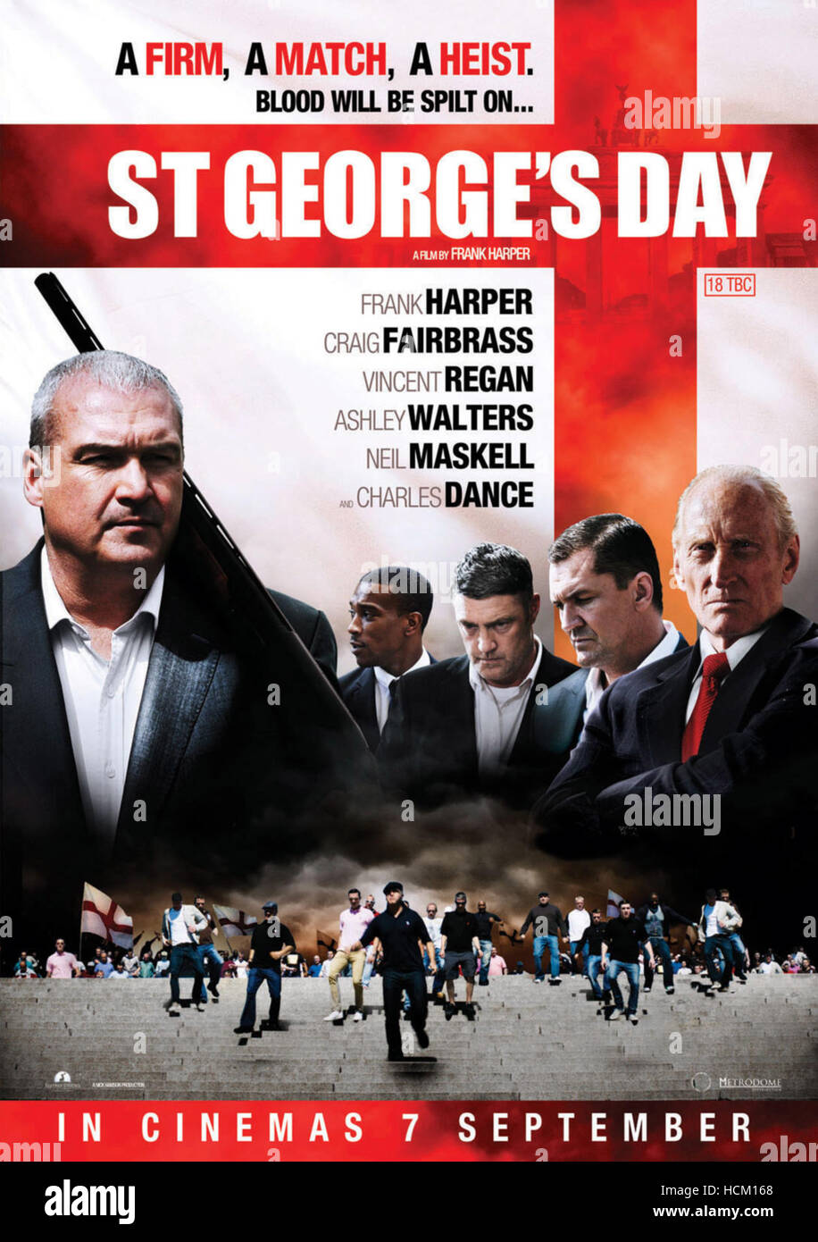 ST GEORGE'S DAY, British poster art, from left: Frank Harper, Ashley ...