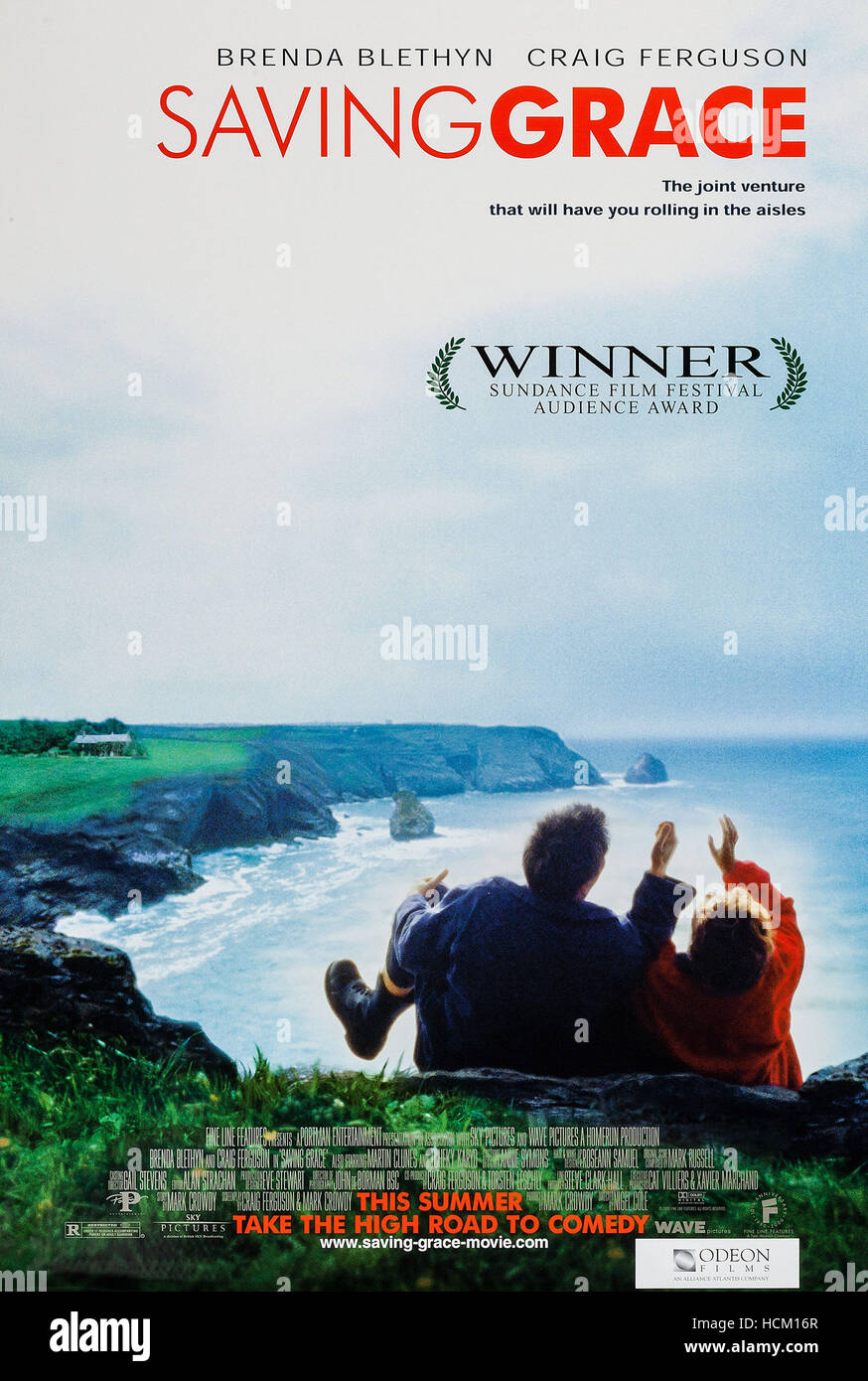 SAVING GRACE, US advance poster art, from left: Craig Ferguson, Brenda ...